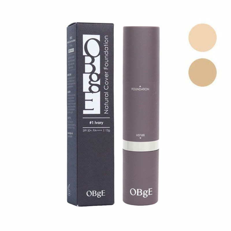 オブジェ OBGE ナチュラルカバーファンデーション SPF50+/PA++++ 13g [ スティックファンデーション ] ☆再入荷 | ABCOSME 本店